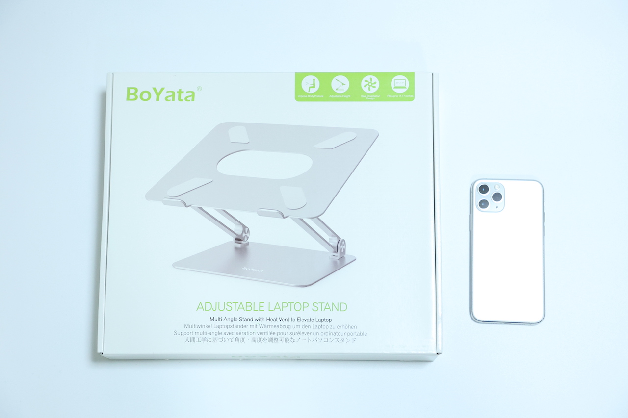 【首肩腰の痛み軽減】ノートPCの角度調整に、Boyataのノートパソコンスタンドを購入しました。 - room78